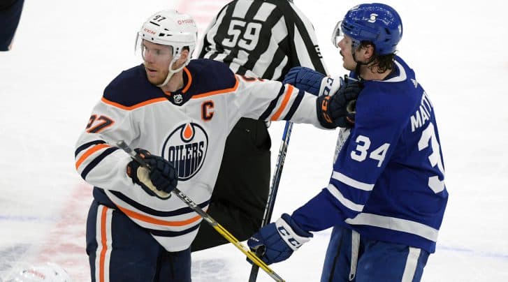 Connor McDavid wins Art Ross Trophy, Auston Matthews wins Rocket Richard Trophy