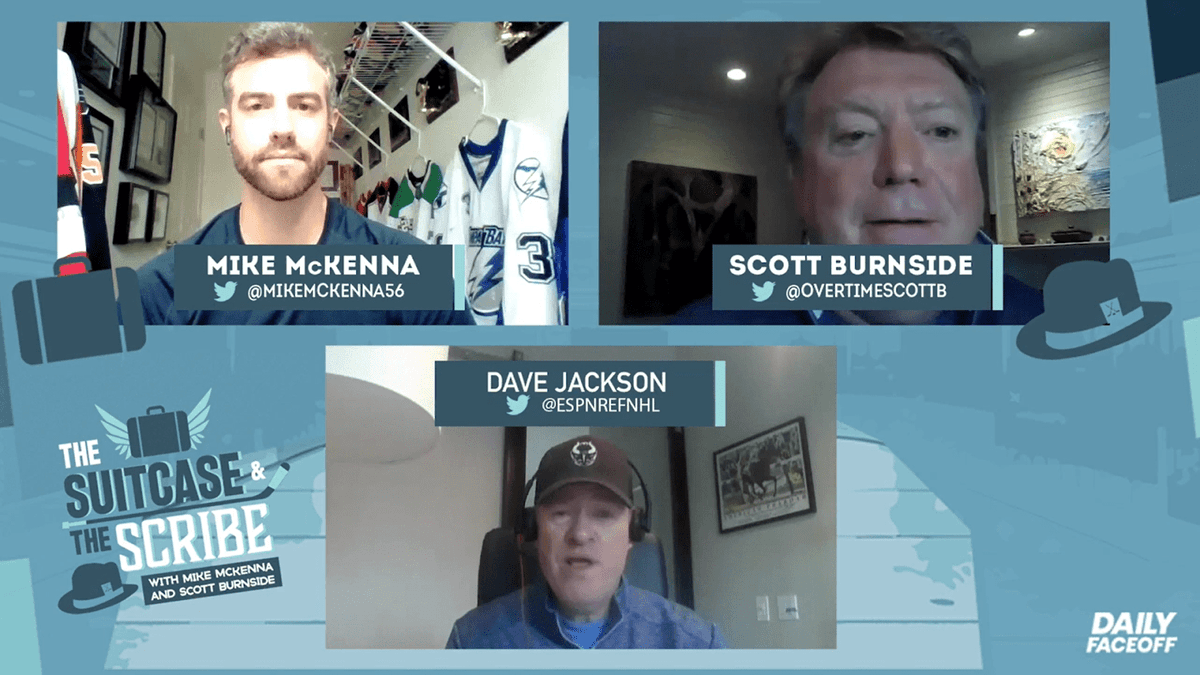 The Suitcase and The Scribe: Former NHL referee Dave Jackson discusses ...