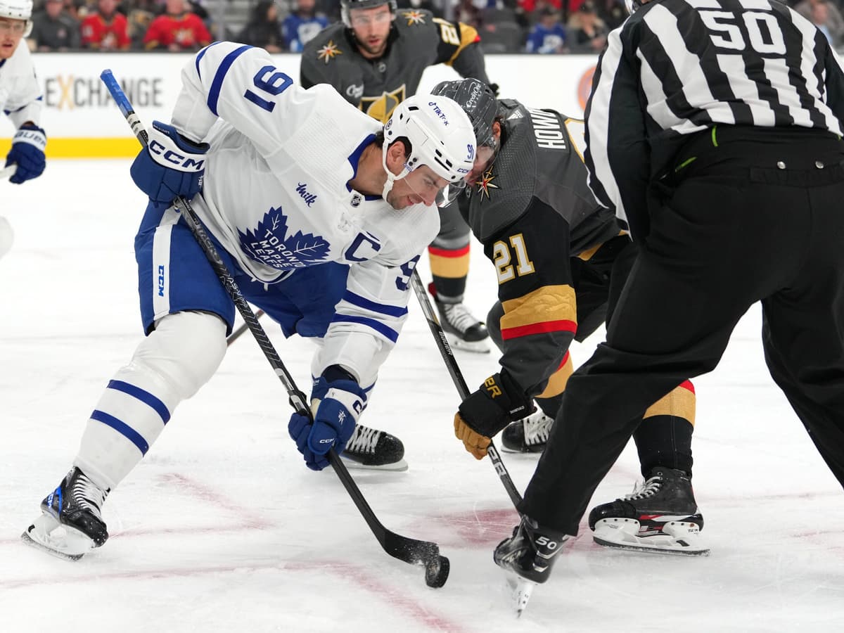 Toronto Maple Leafs captain John Tavares returns to game after taking ...