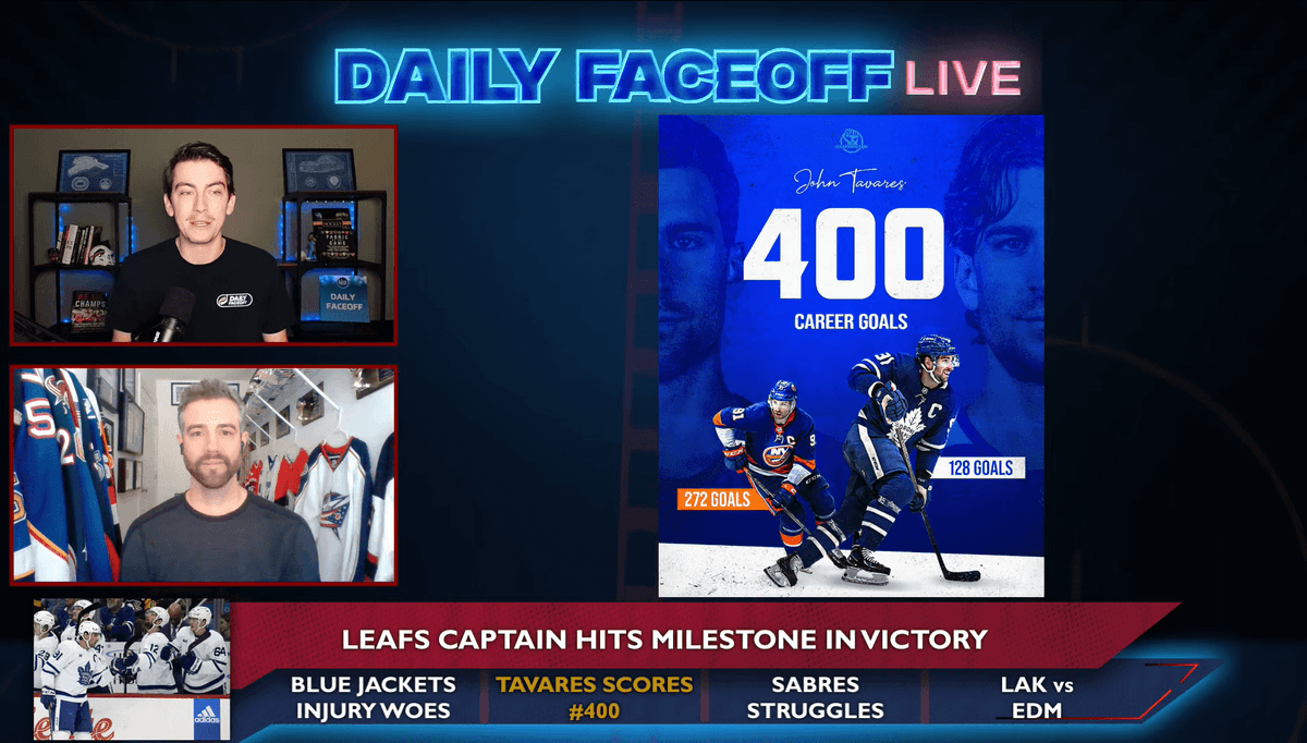 Daily Faceoff Live: John Tavares’ career path might be similar to Steve ...