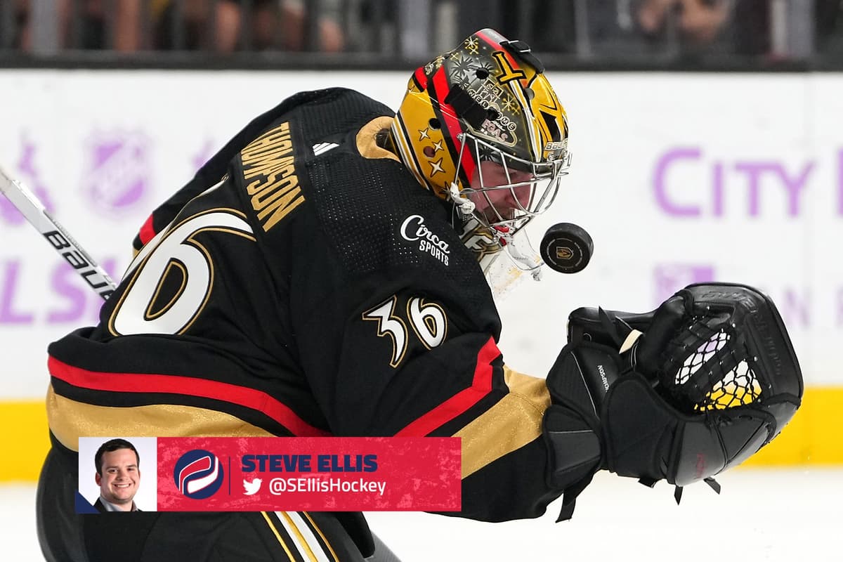 December NHL Calder Trophy update: Logan Thompson, Matty Beniers, Cole ...