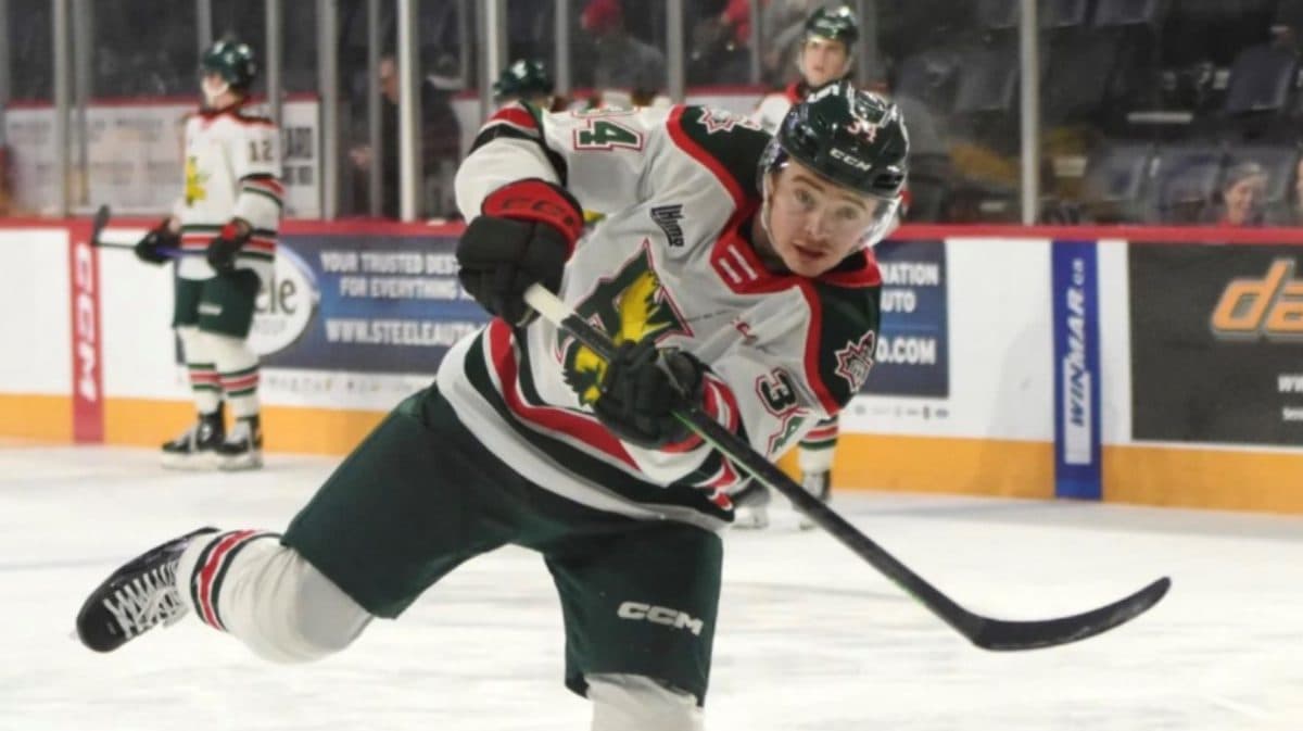 Detroit Red Wings sign Alexandre Doucet to a three-year, Entry-Level ...