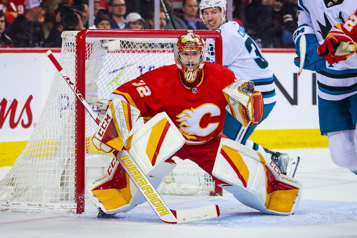 The Calgary Flames may need to trade Dan Vladar to make room for Dustin ...