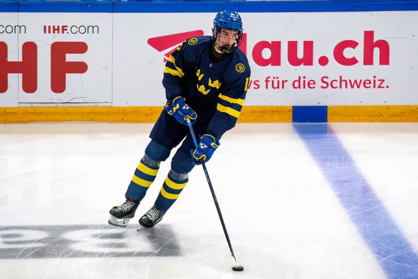 Vegas Golden Knights sign David Edstrom to three-year, entry-level contract