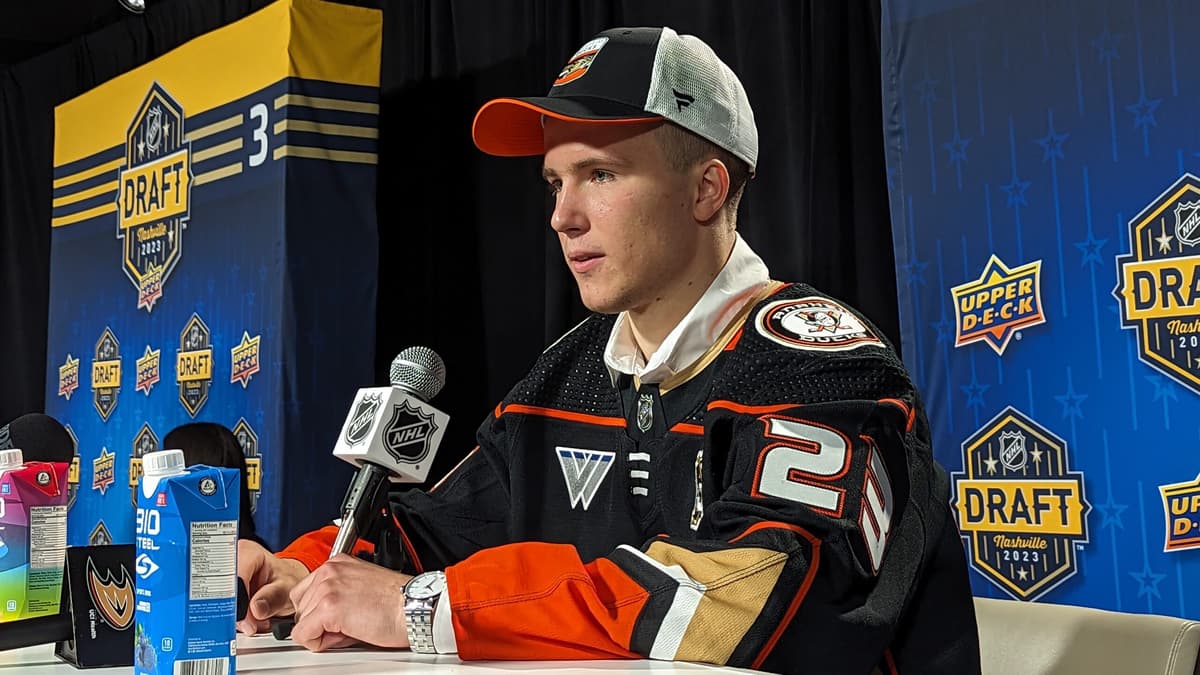 Anaheim Ducks prospect Egor Sidorov didn’t let big obstacles stop him from getting drafted to NHL