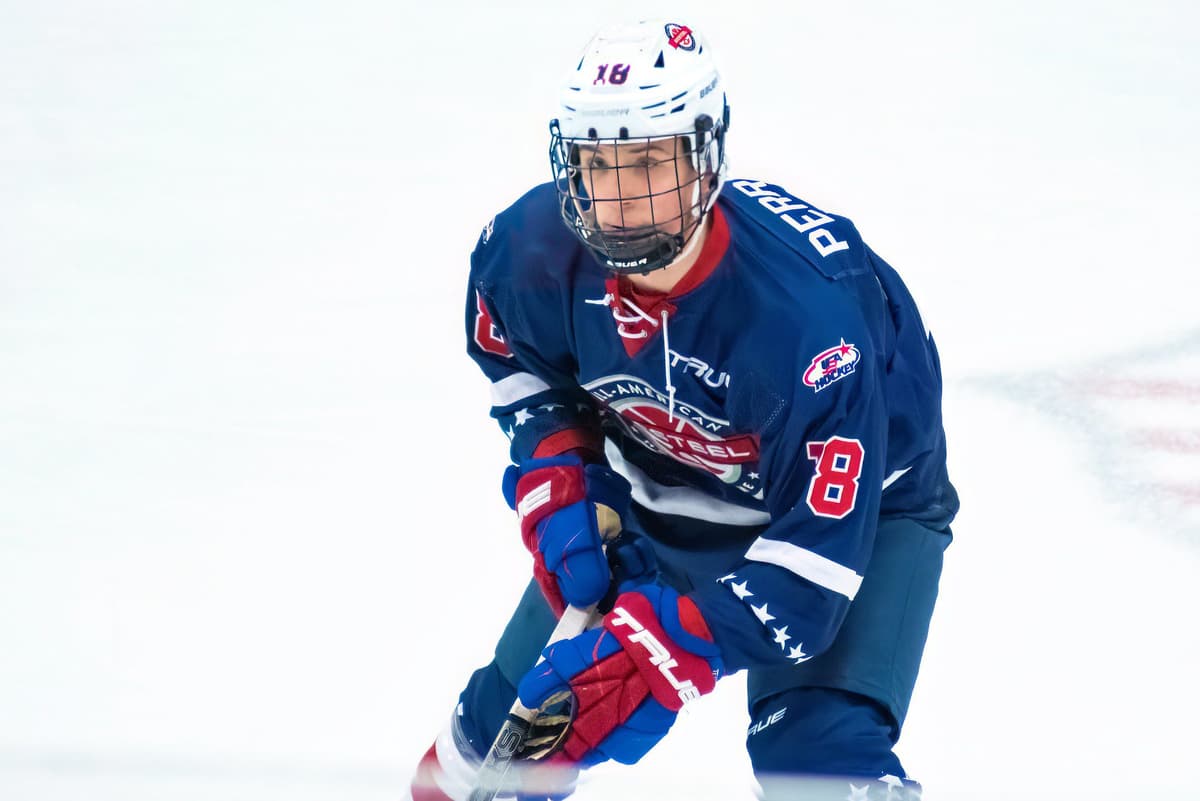 New York Rangers select Gabe Perreault No. 23 overall in 2023 NHL Draft