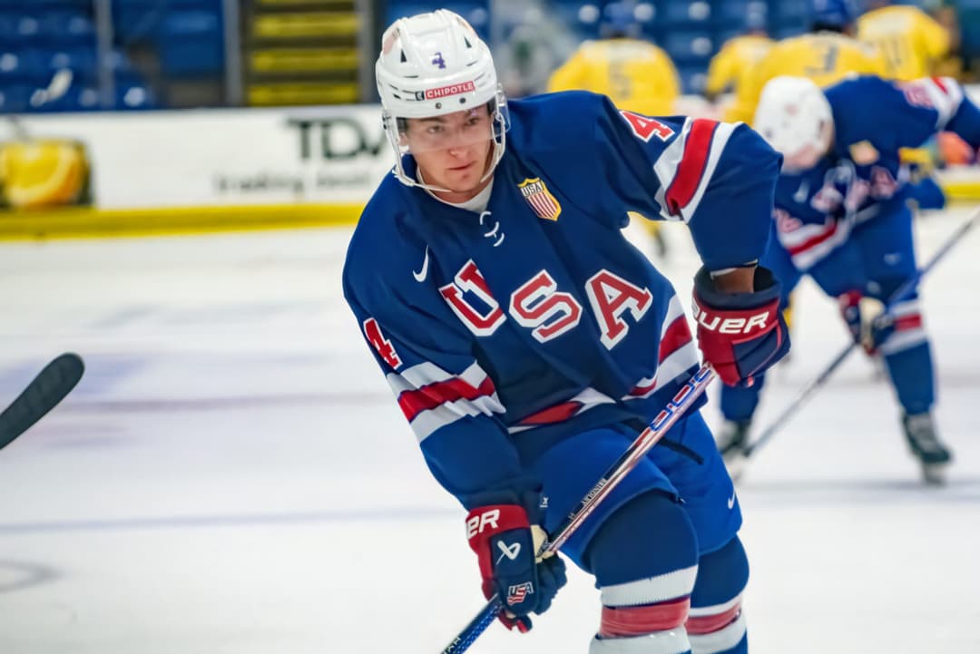 Top Columbus Blue Jackets prospect Gavin Brindley joins USA for World ...