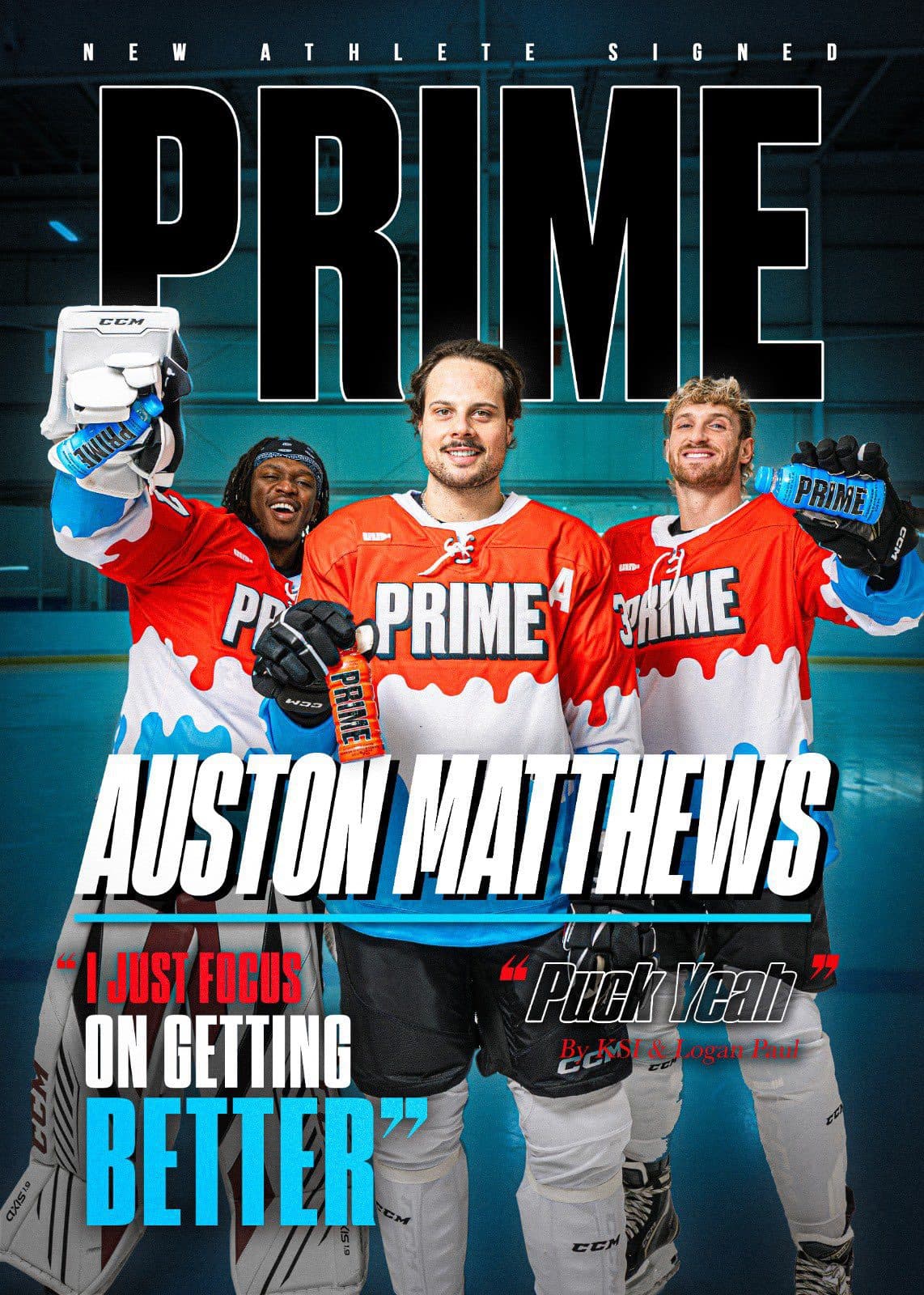 Maple Leafs’ Auston Matthews signs sponsorship deal with KSI, Logan ...