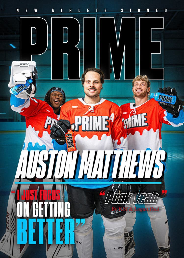 Maple Leafs’ Auston Matthews signs sponsorship deal with KSI, Logan ...