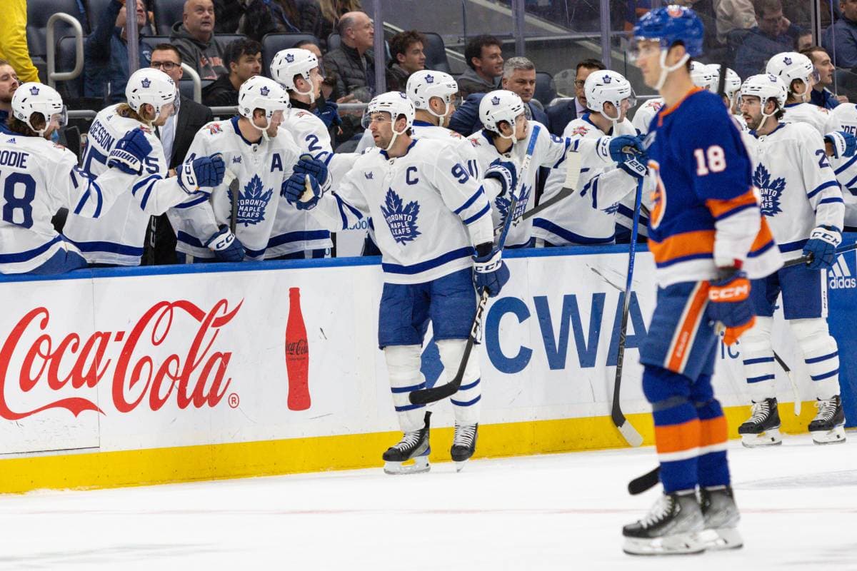 Toronto Maple Leafs’ captain John Tavares records 1,000th point against ...