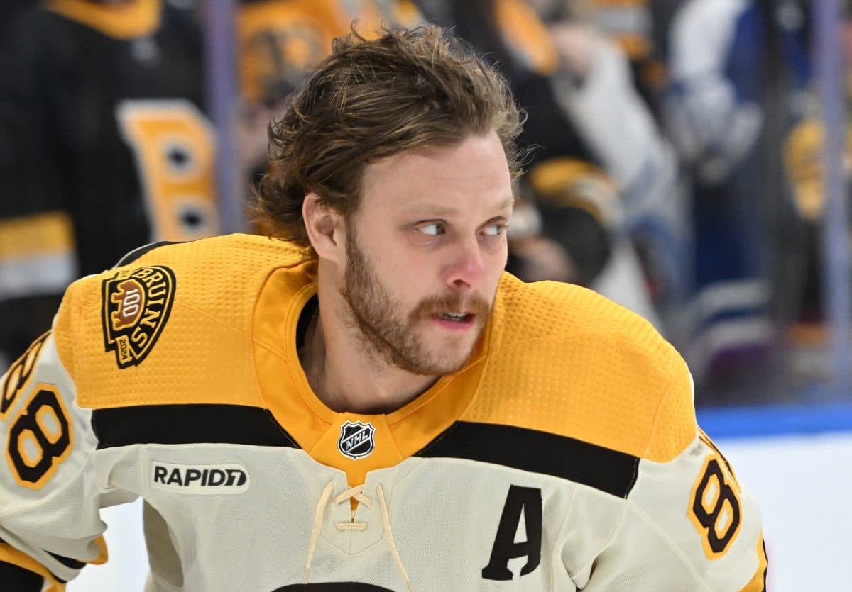 ‘Much more talkative’ David Pastrnak embracing leadership role with ...