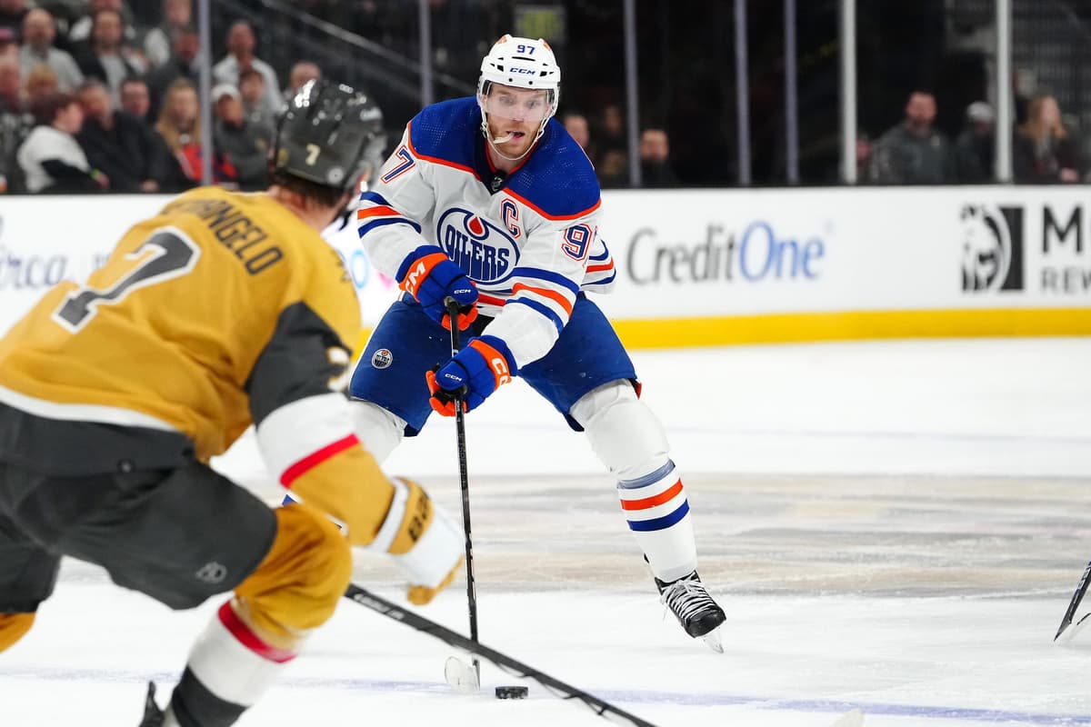Edmonton Oilers winning streak ends at 16 with 3-1 loss to the Golden ...