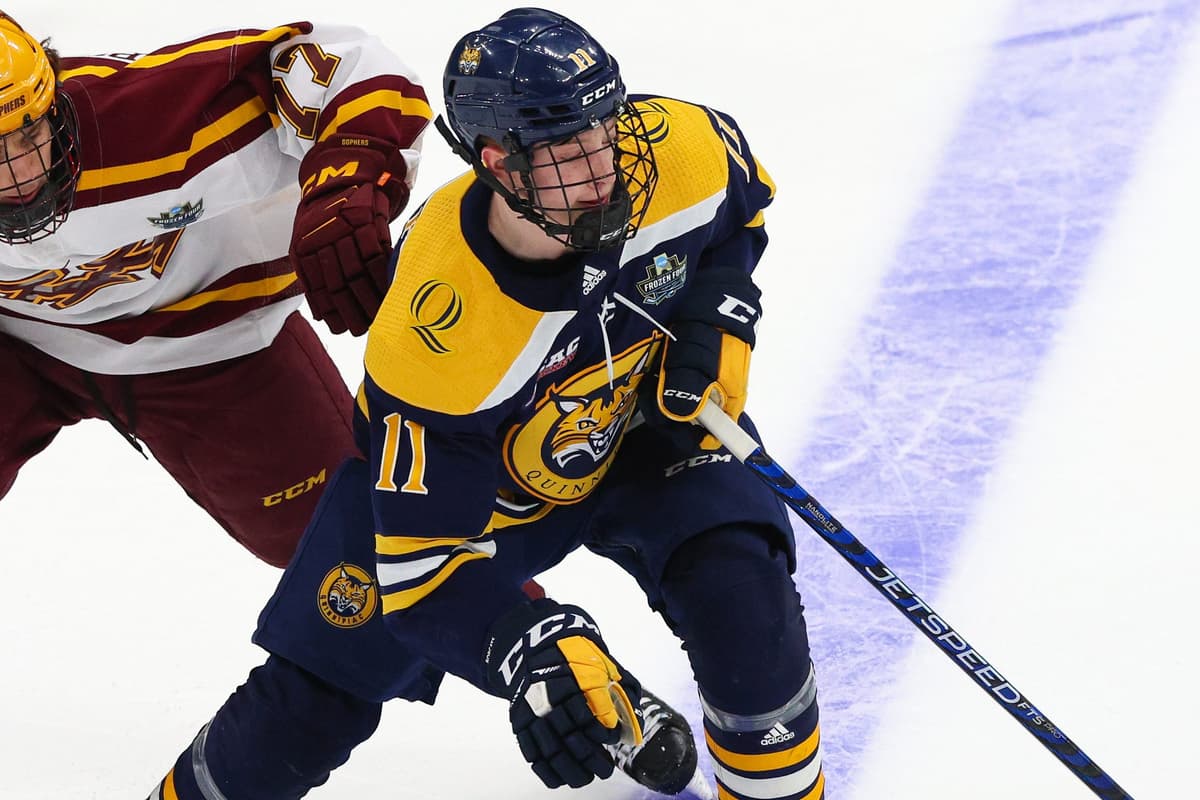 Bruins, Penguins among teams with interest in top college UFA Collin Graf