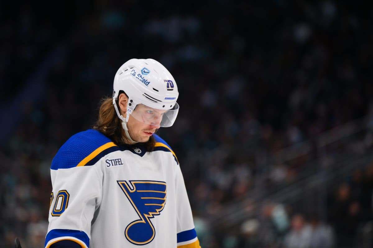 St. Louis Blues’ Oskar Sundqvist out for season with torn ACL
