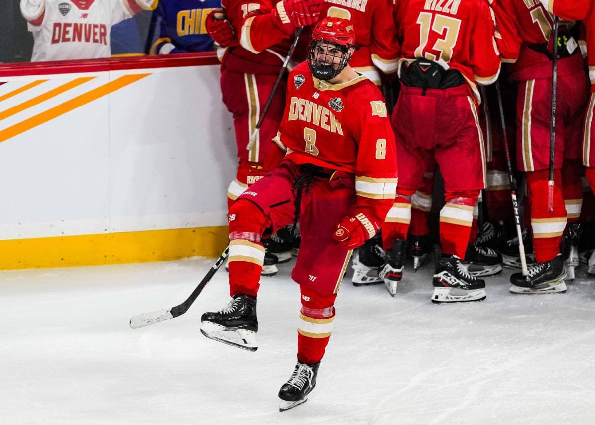 Detroit Red Wings sign defenseman Shai Buium to three-year, entry-level ...