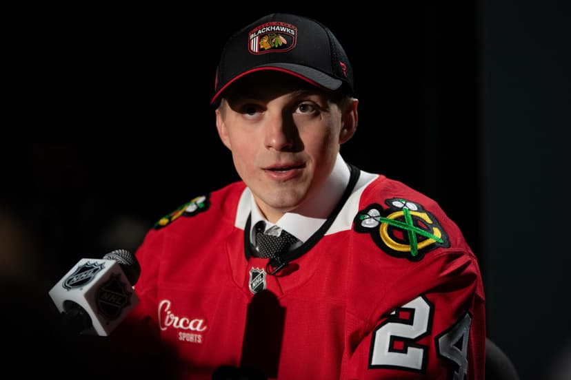 Chicago Blackhawks sign 2024 second-overall pick Artyom Levshunov to ...