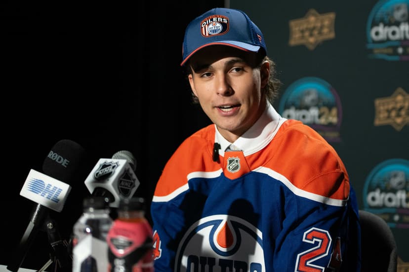 Oilers sign Sam O’Reilly to a three-year entry-level contract