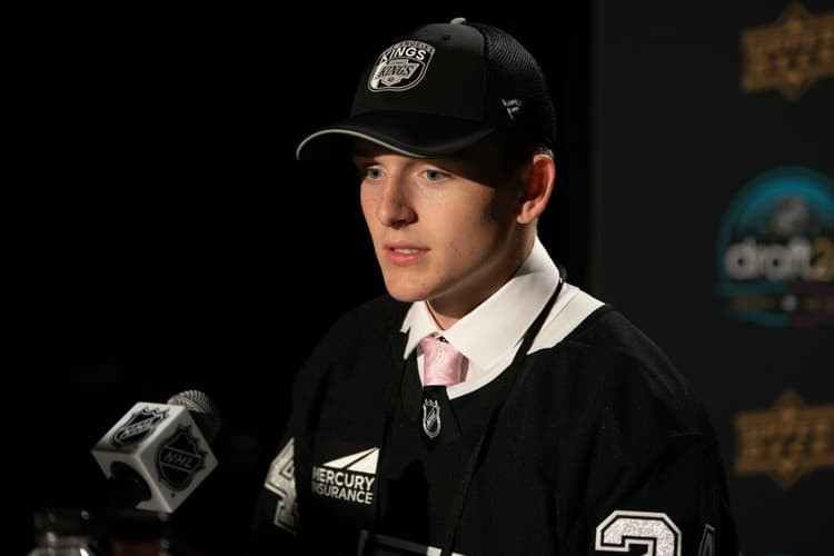 Kings prospect Carter George scores second career goal in OHL game