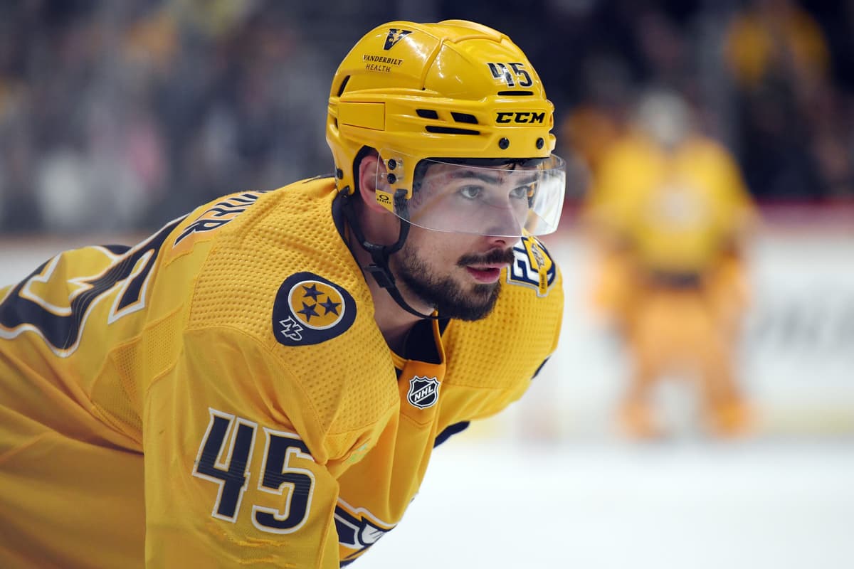 Predators’ Alexandre Carrier out week-to-week with upper-body injury ...