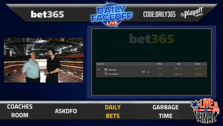 bet365 daily bets: Oilers ML and McDavid anytime goal - Daily Faceoff