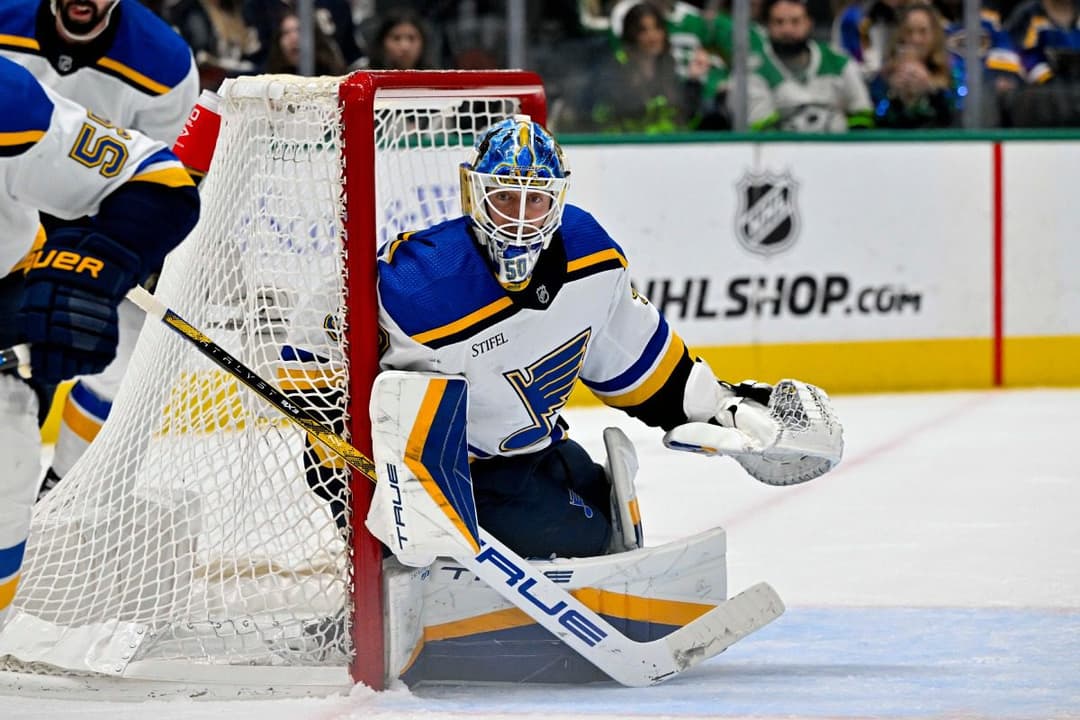 Blues’ Jordan Binnington to start for Canada on Saturday against United ...