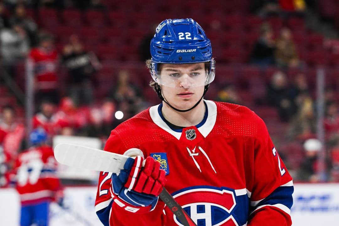 Canadiens winger Cole Caufield to wear No. 13 jersey in honor of Johnny ...