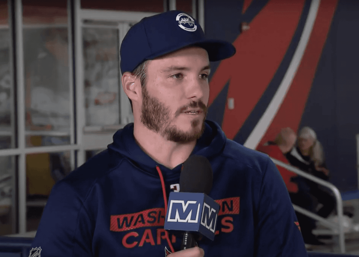 Capitals’ Matt Roy leaves game vs. Devils with lower-body injury