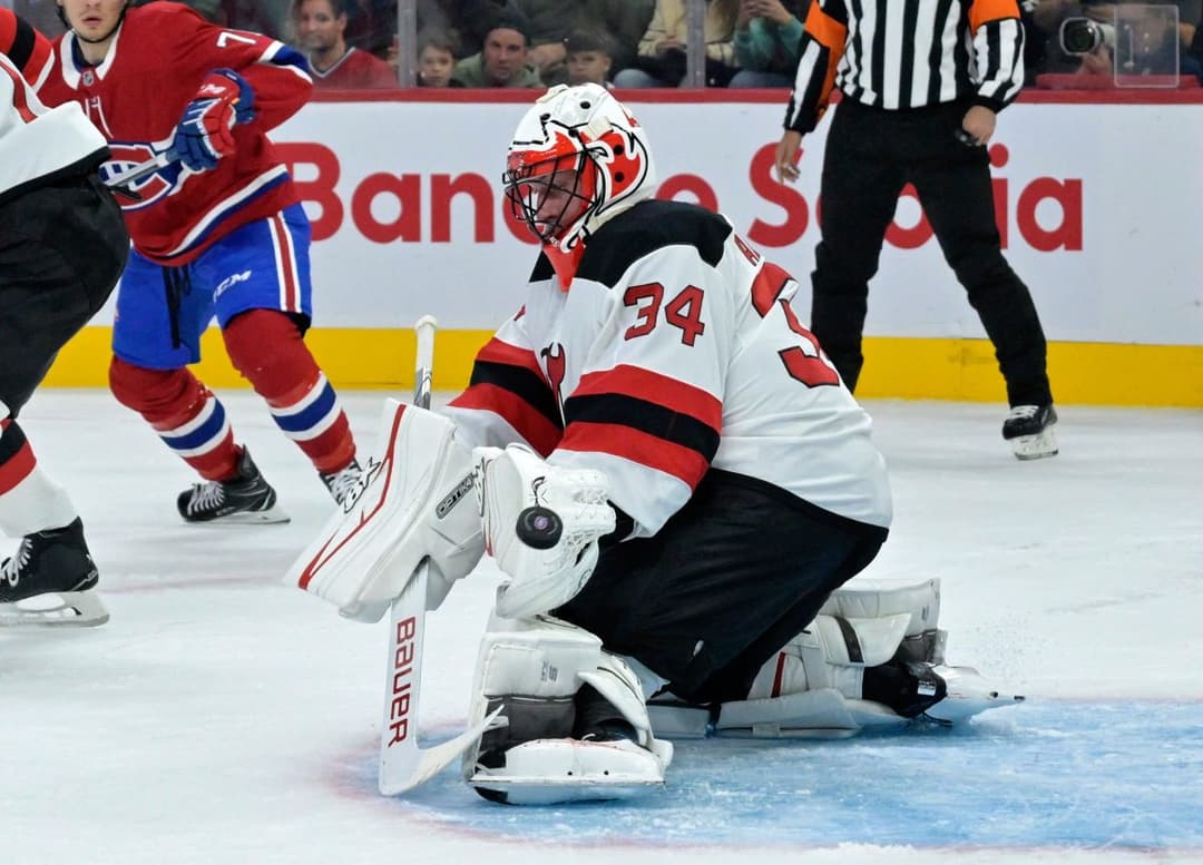 Devils’ Jake Allen out against Maple Leafs; Nathan Bastian to return