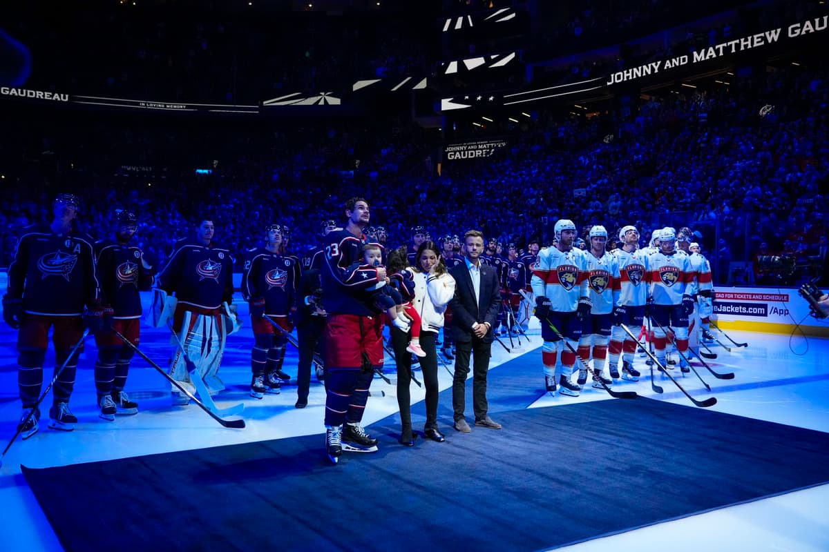 Blue Jackets home opener was an excellent tribute to Johnny Gaudreau