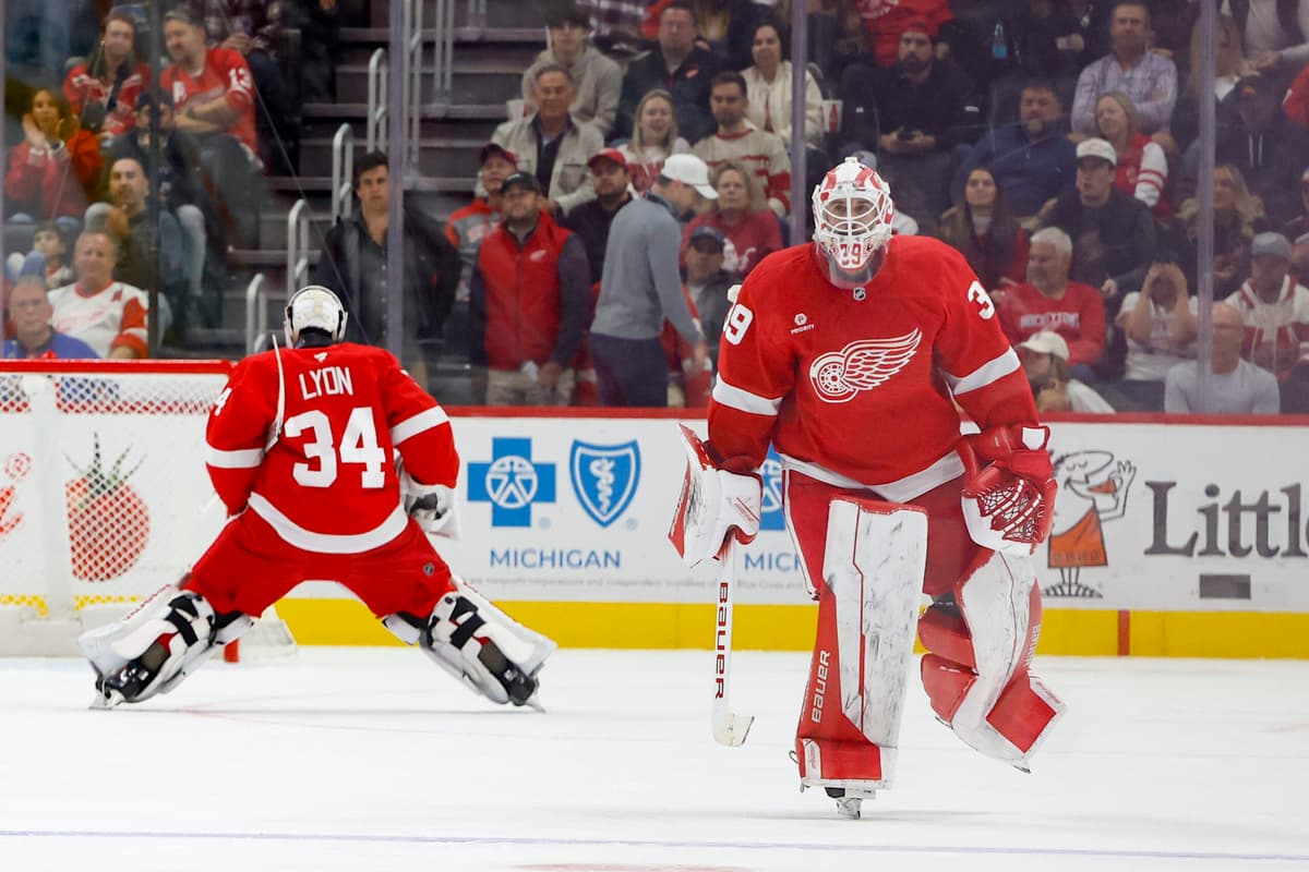 Unlucky? Maybe. But the Red Wings are showing some red flags