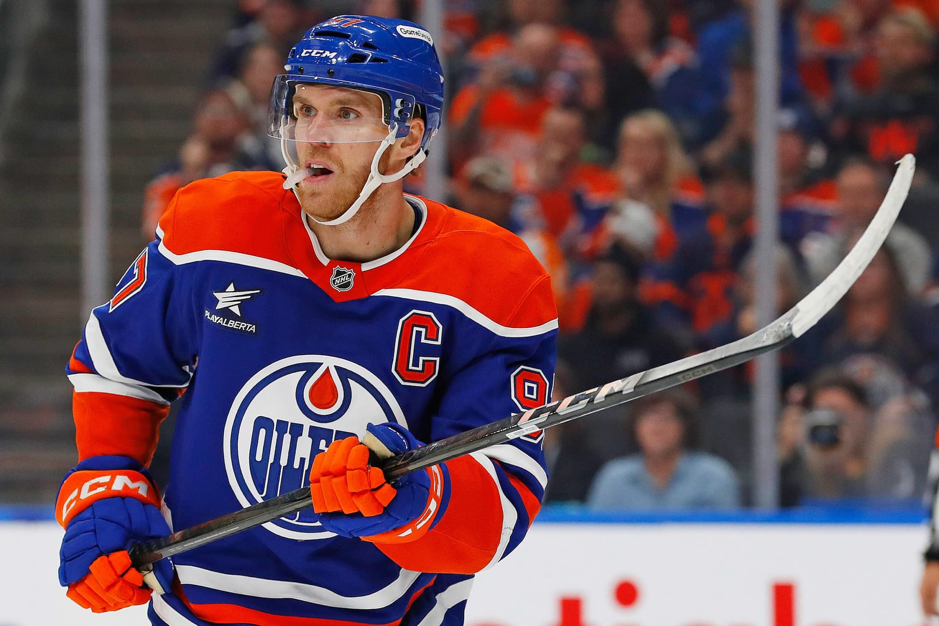 Oilers’ Connor McDavid becomes fourth NHL player with eight 100-point ...