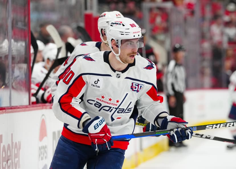 Pierre-Luc Dubois looks like a totally different player with the Capitals