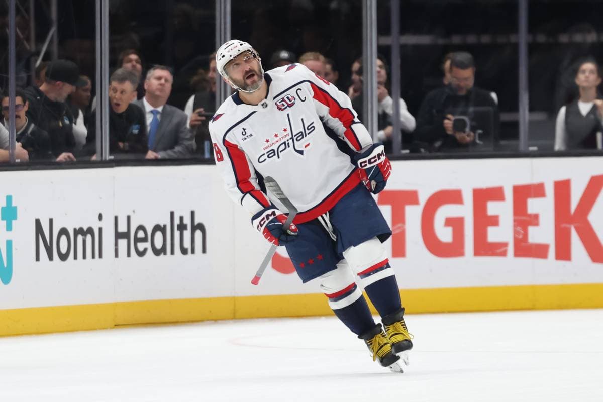 Capitals’ Alex Ovechkin leaves Monday’s game vs. Utah HC with lower ...