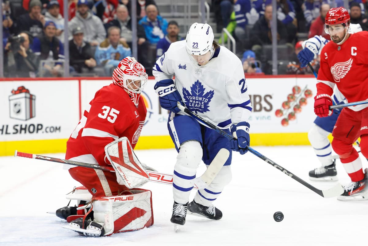 Red Wings’ Ville Husso secures first victory in more than a calendar ...