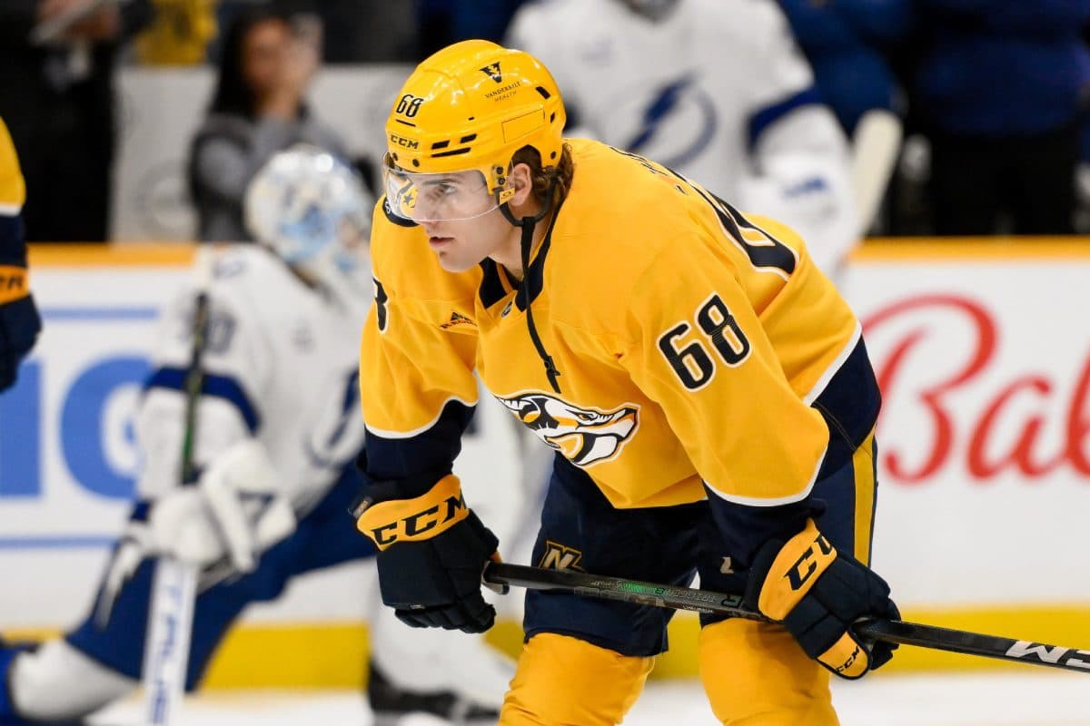 Predators’ Zachary L’Heureux to have hearing for tripping, slew-footing ...