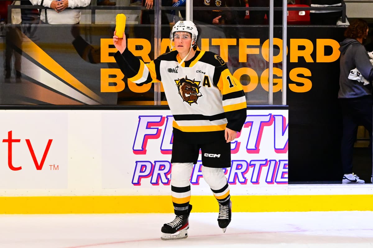 Blackhawks prospect Nick Lardis becomes 8th OHLer to score 70 goals in ...