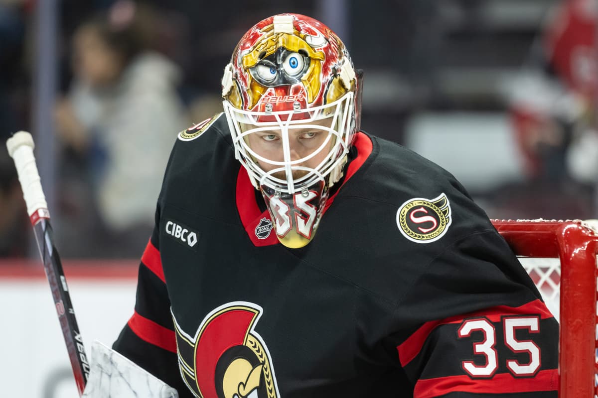 Senators Goaltender Linus Ullmark Opens Up About Leave of Absence - BVM ...