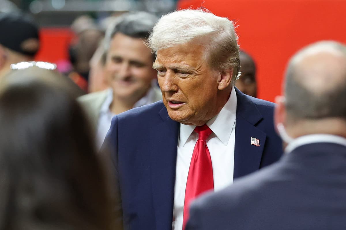 U.S. President Donald Trump calls Team USA to wish them good luck ahead ...