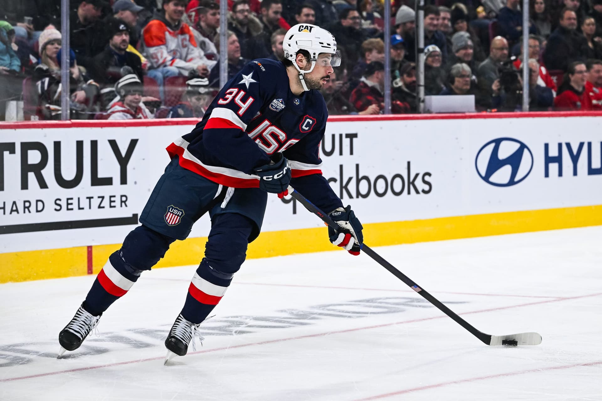 USA’s Auston Matthews won’t play vs. Sweden due to upper-body soreness ...
