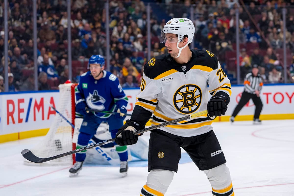 Bruins trade Marc McLaughlin to Devils for Daniil Misyul