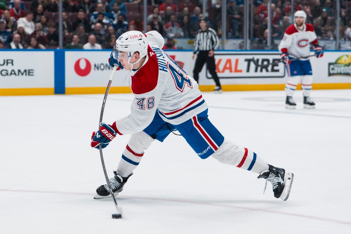 Canadiens GM Kent Hughes explains why Lane Hutson should win the Calder ...