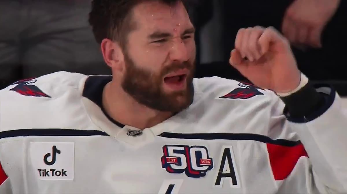 Capitals’ Tom Wilson makes instant GIF mocking Canadiens’ Josh Anderson ...