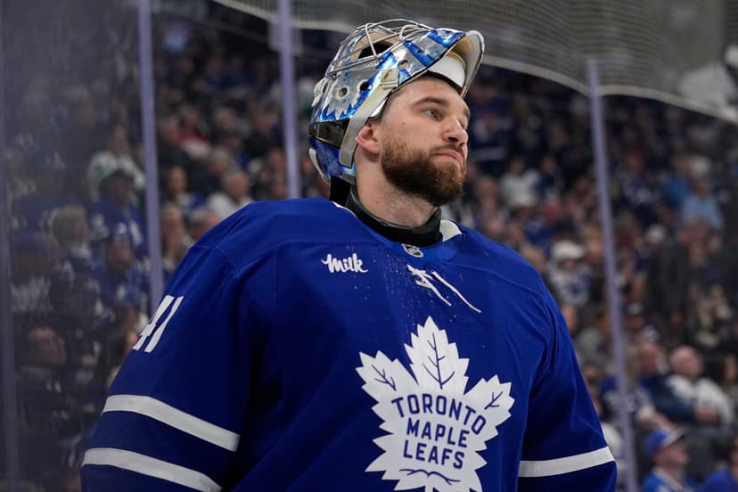 Maple Leafs’ Anthony Stolarz had every reason to be upset with team’s ...