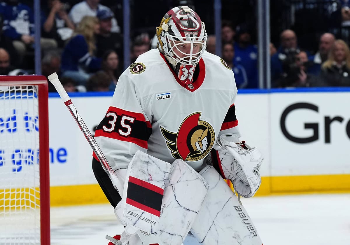 Senators’ Linus Ullmark has found his groove – and that’s bad news for ...