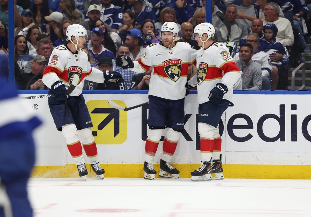 Panthers oust rival Lightning in five games