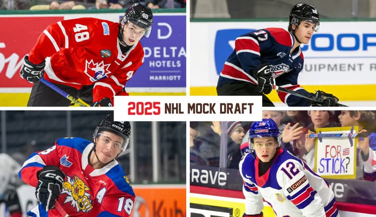 2025 NHL Mock Draft: Post-draft lottery top 32