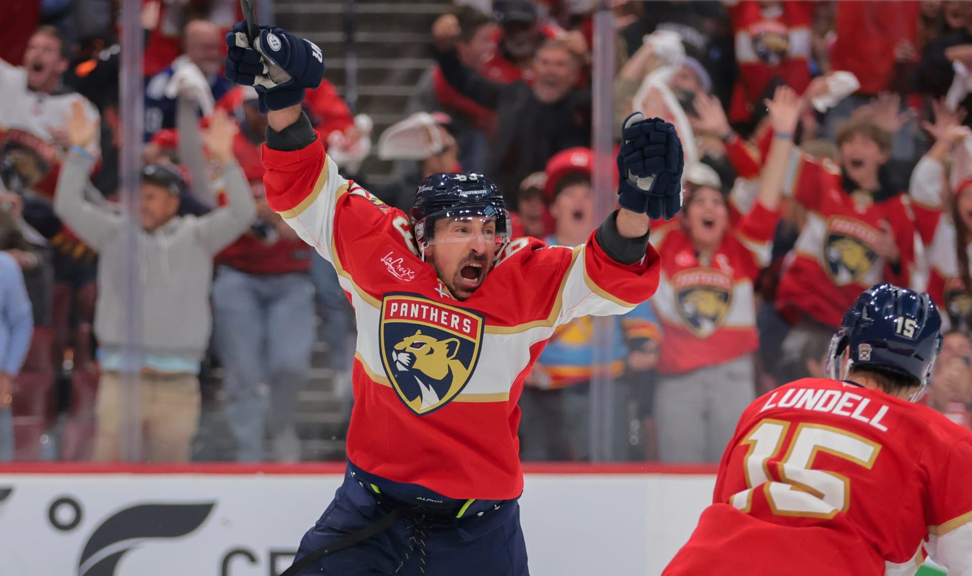 ‘He brings so much life to our team’: Panthers’ Brad Marchand continues ...