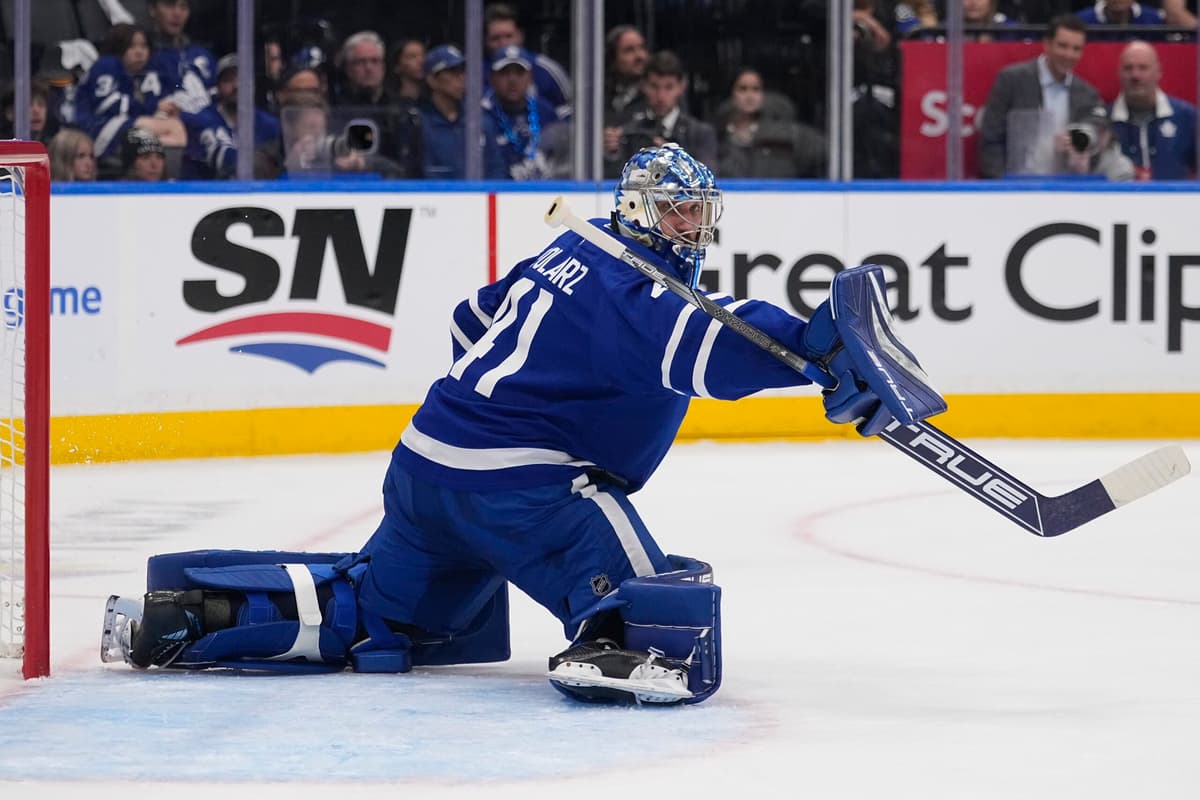 Anthony Stolarz not expected to join Maple Leafs for Game 6