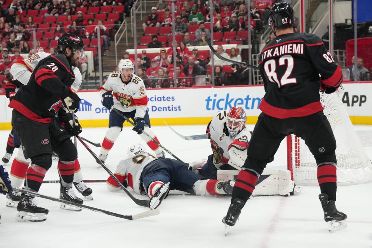 NHL betting preview (May 22): Panthers vs. Hurricanes Game 2 odds