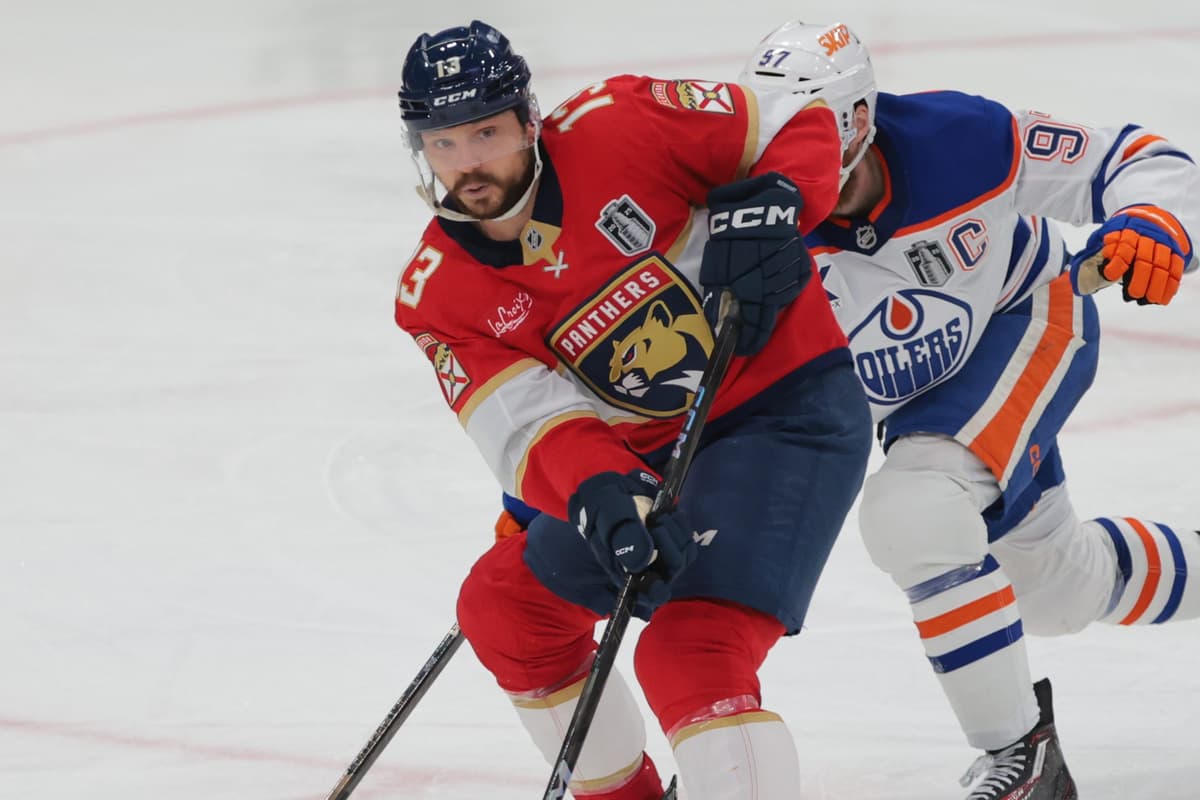 Panthers’ Sam Reinhart: first to score four goals in Stanley Cup Final ...